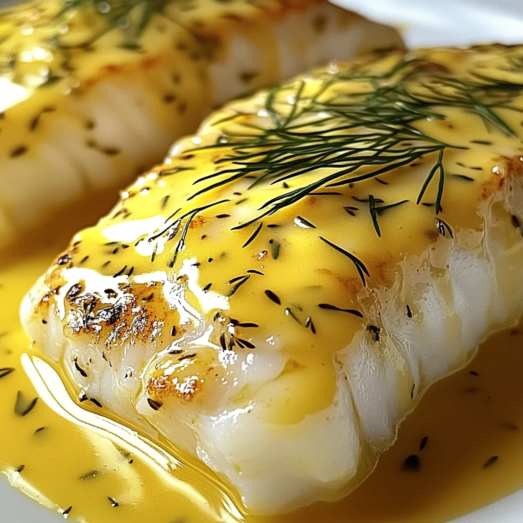 Cabillaud au Four à la Moutarde et Crème Citronnée : Un Plat Léger et ...